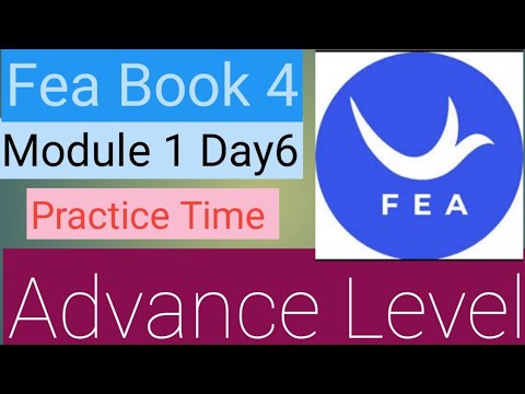 fea Module 1 Day6 ( Practice Time) - YouTube