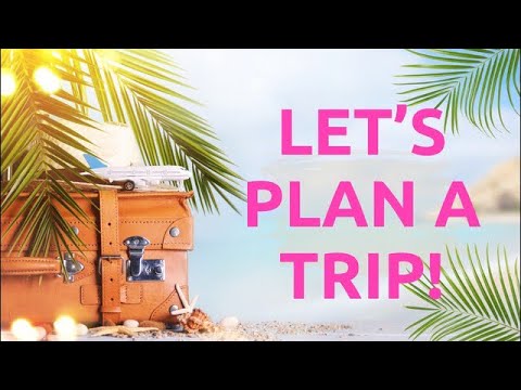 Let’s plan a trip 2! #travel #planning #itinerary - YouTube