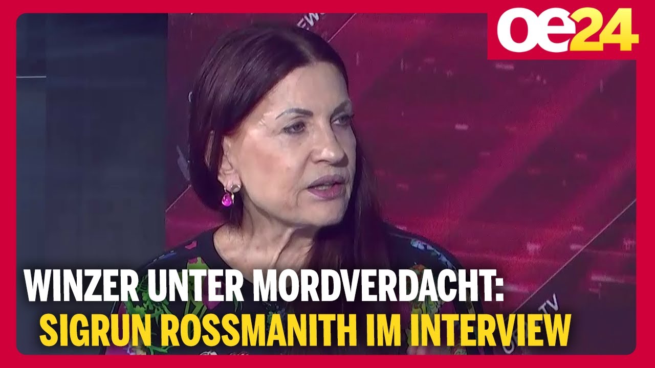 Winzer unter Mordverdacht: Sigrun Rossmanith im Interview - YouTube