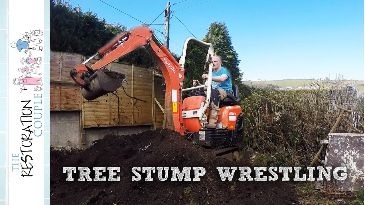 Removing a Leylandi Hedge | TRC Garden - YouTube