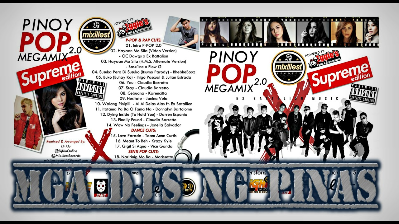 Pinoy Pop Megamix 2.0 - DJ Klu - YouTube