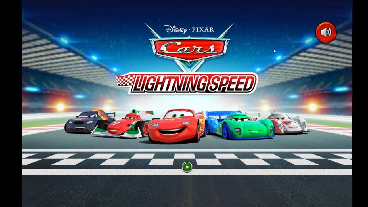 McQueen & Mak, Cars race N 21 World Grand Prix 2 from lightning speed ...