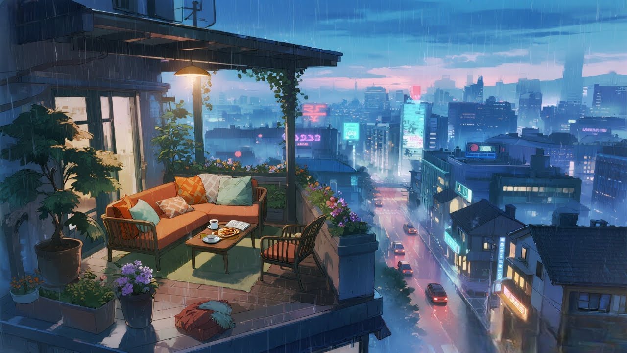 Coffee & Rain 🌧 Chill Lofi Hip Hop Mix for Coding, Study & Relaxing ...