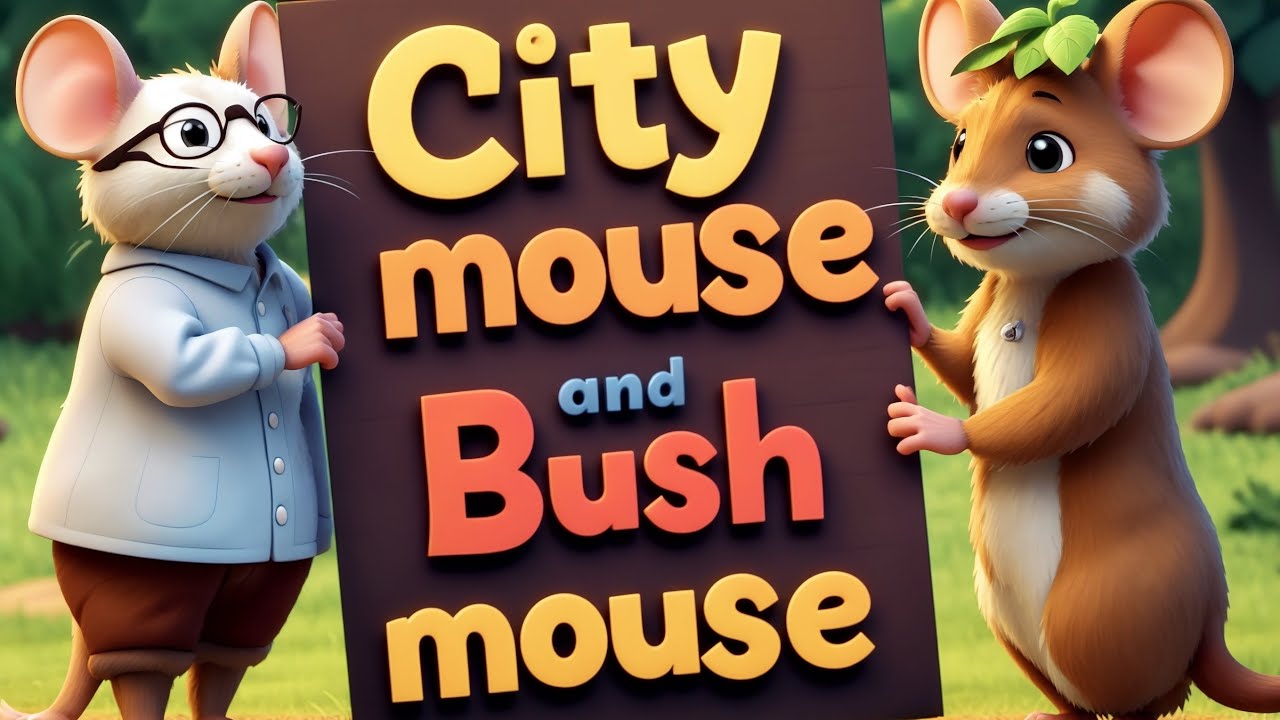 The Tale of the City mouse and the Bush mouse - YouTube