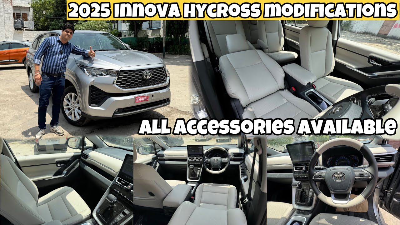 2025 Innova Hycross Base To Top Modification | Hycross Modified ...