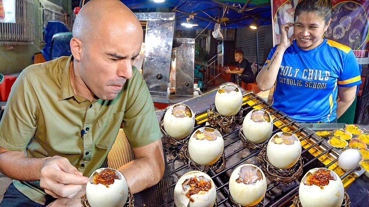 EXOTIC Filipino Street Food in Manila NIGHT MARKET 🇵🇭 - YouTube