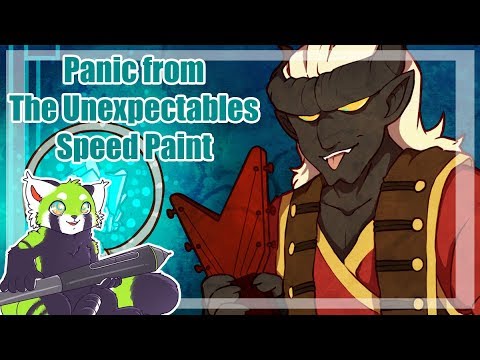 Panic from The Unexpectables Speed Paint - YouTube