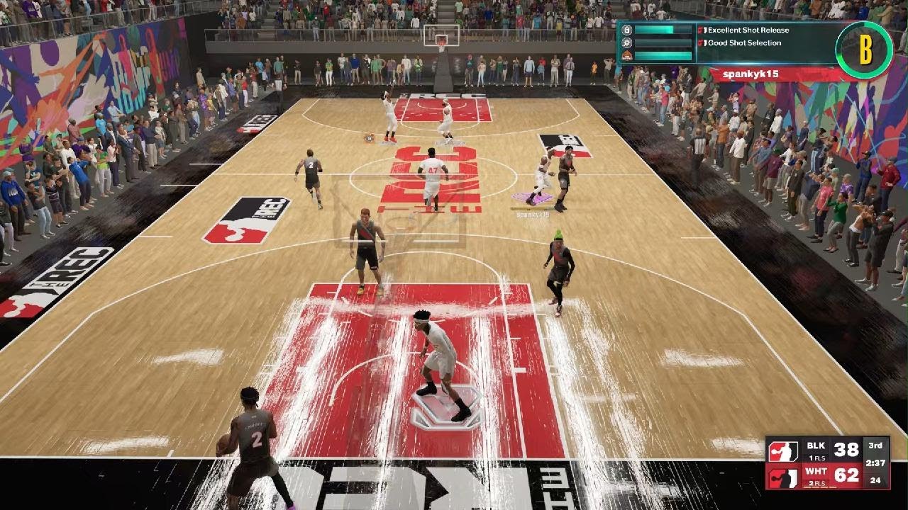 NBA 2K23 0 point first half second half explosion - YouTube