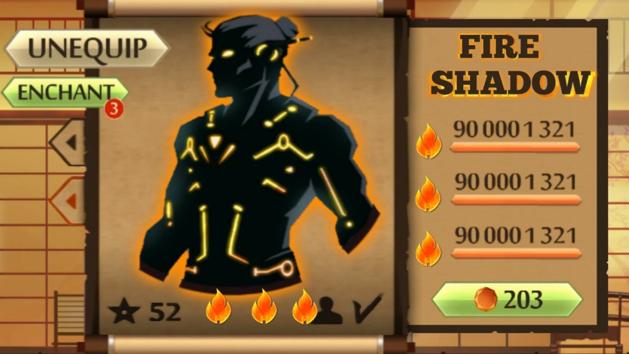 Fire Shadow Shadow Fight 2 - YouTube