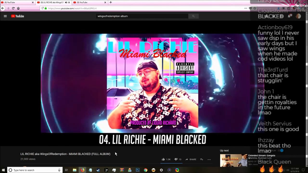 Almighty Tevin's Reaction To Miami Blacked Album (Archive) - YouTube