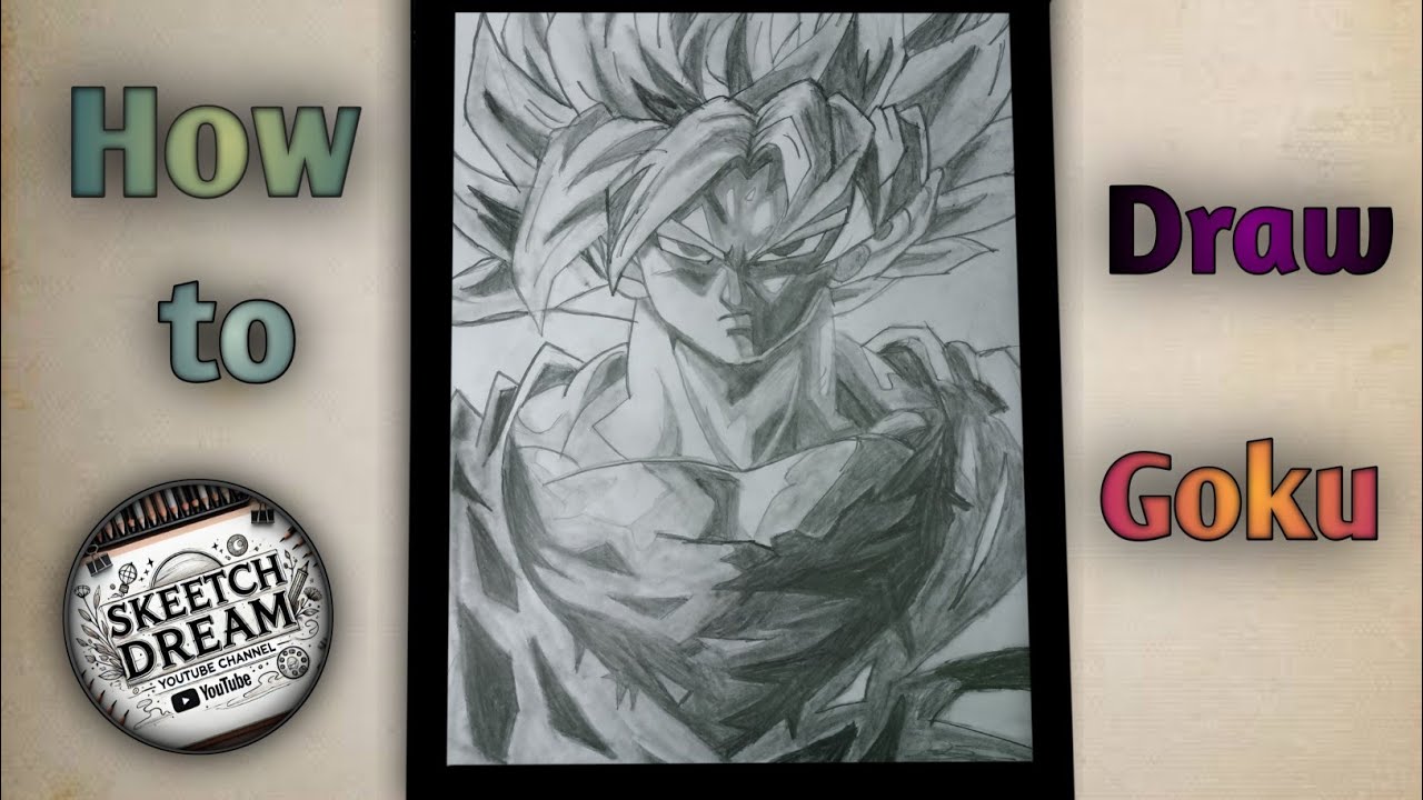 "Complete Step-by-Step Guide to Drawing Goku Super Saiyan for Anime ...