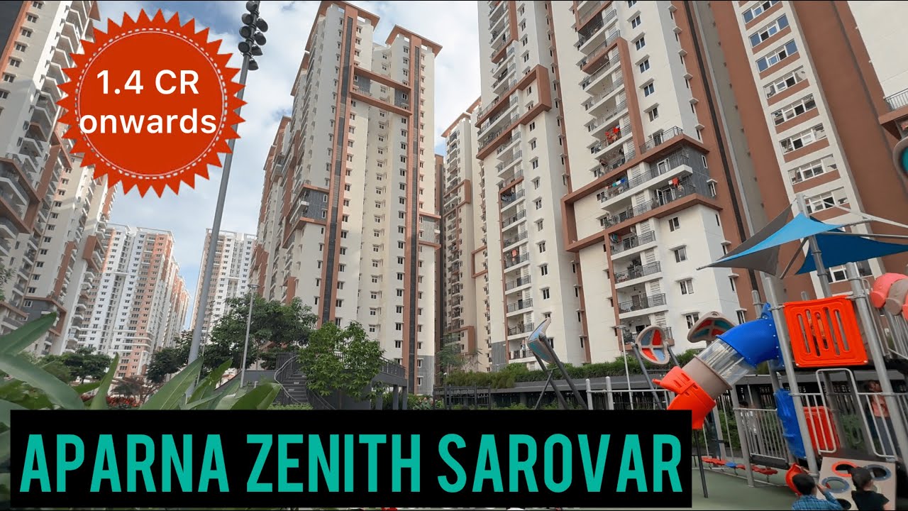 Full Walking Tour of Aparna Zenith Samovar Nallaganda Hyderabad - YouTube