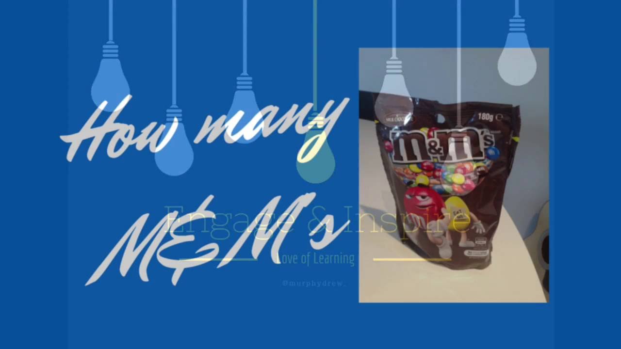 Graphing M&M's - YouTube
