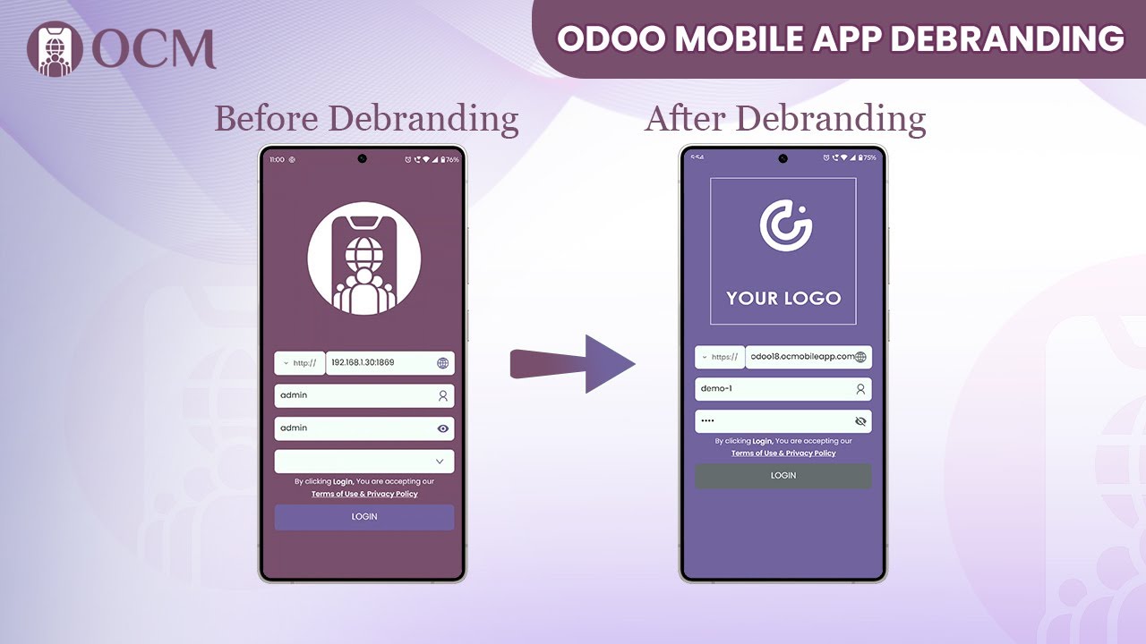 Odoo Mobile App Debranding | Remove Odoo Branding & Build Your Own ...