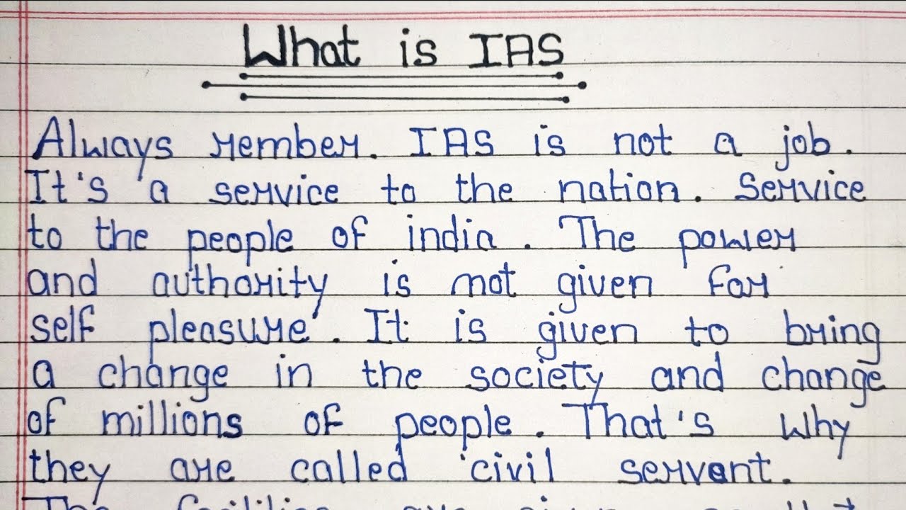IAS Officer | What Is IAS? Duties Of An IAS Officer - YouTube