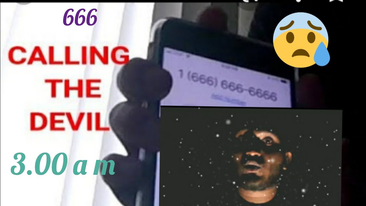 😨 3.00 AM NIGHT TIME CHALLENGE 👻 called did number 6666666666 😰 - YouTube