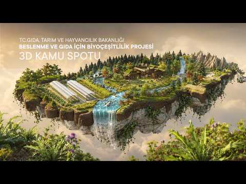 TC.Gıda, Tarım ve Hayvancılık Bakanlığı - Beslenme ve Gıda İçin Biyoçeşitlilik Projesi 3D Kamu Spotu