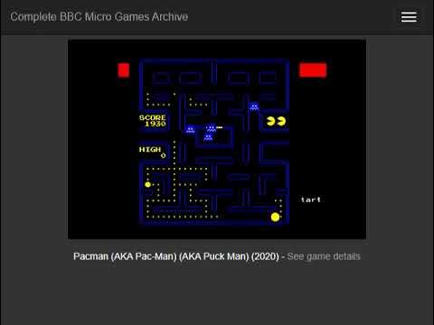 Pac-Man (BBC Micro) - YouTube