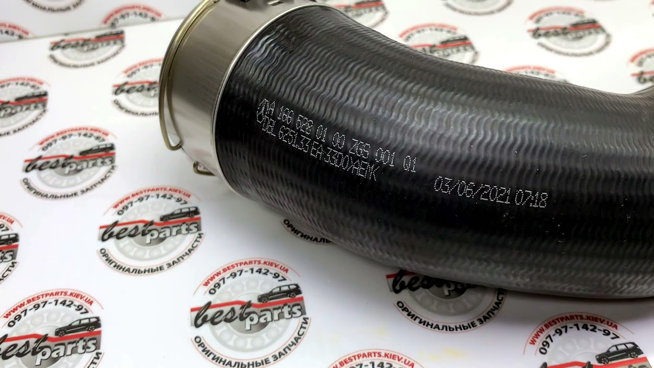 A1665280100, A 166 528 01 00 Патрубок (Шланг) интеркулера левый ...