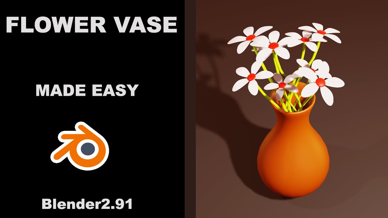 Flower Vase Modeling In Blender 291 Youtube
