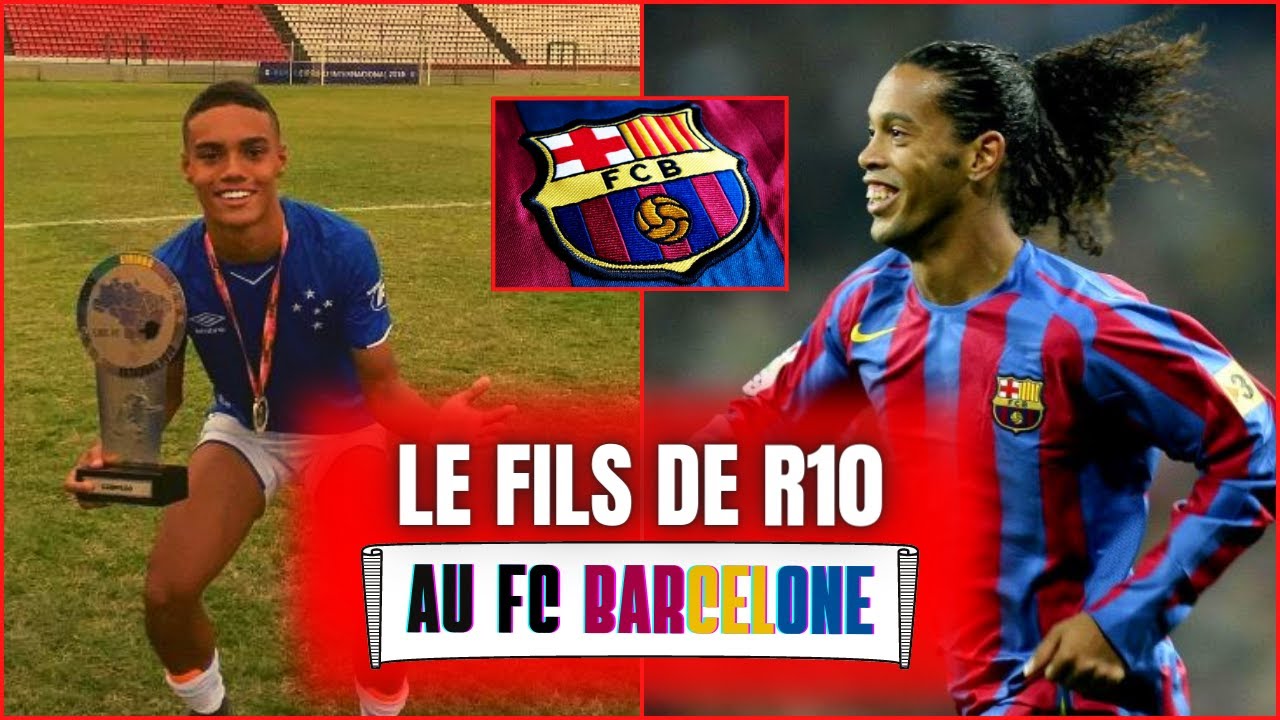 Ronaldinho : Joao de Assis Moreira, son fils de 17 ans rejoint les U19 ...