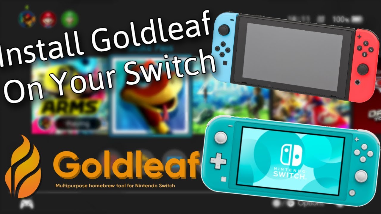 [How To] Install Goldleaf on your Switch - YouTube