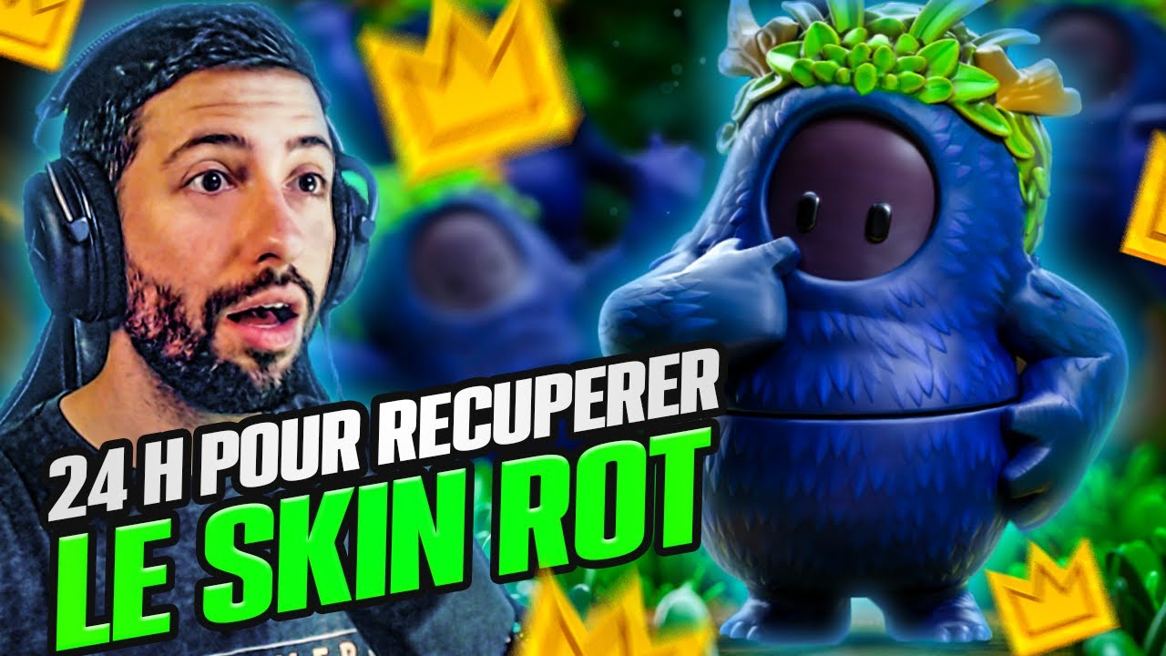 RECUPERE le SKIN ULTRA RARE ROT sur FALL GUYS - YouTube