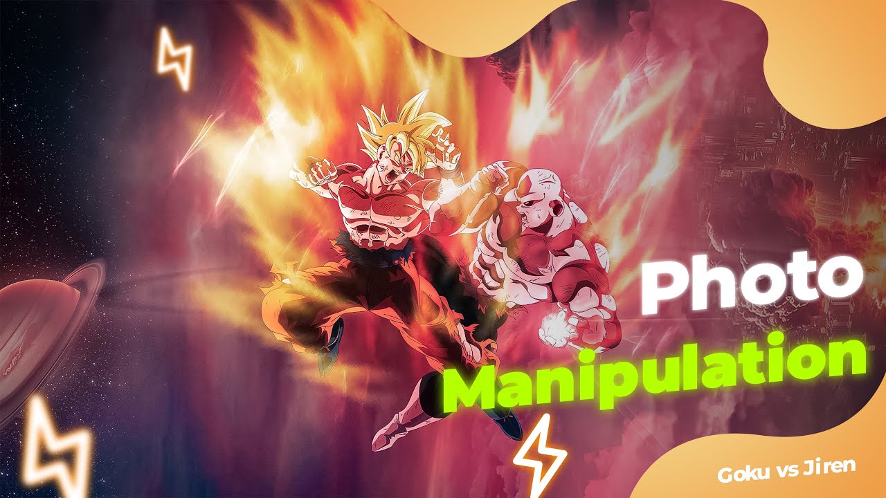 Photoshop Tutorial | Amazing DBZ Manipulation - YouTube