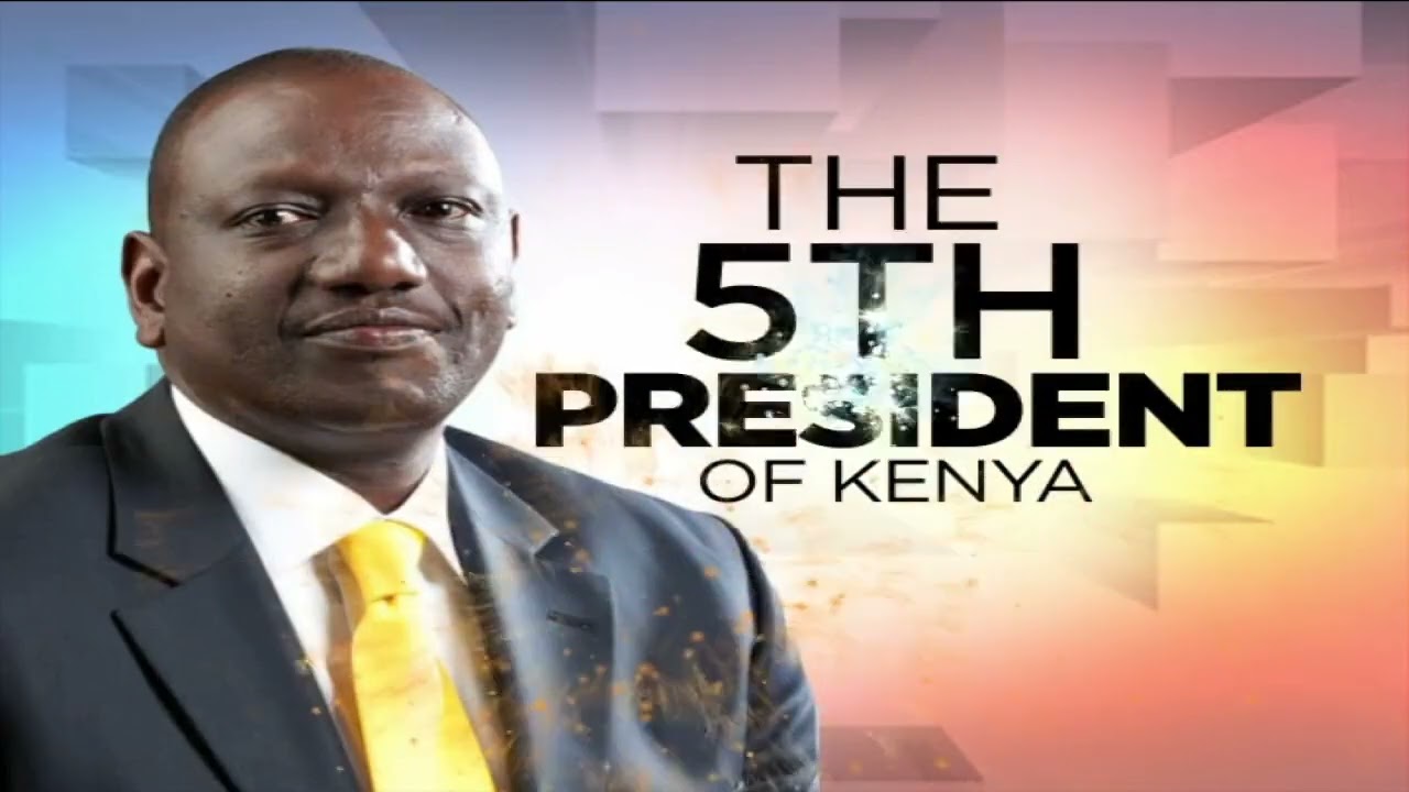 President William Samoei Ruto takes his oath of office - YouTube