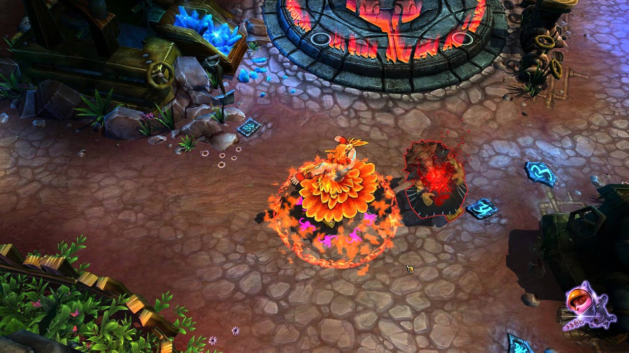 Primal Udyr Skin (FHD) - League of legends 태고의 우디르 스킨 - YouTube