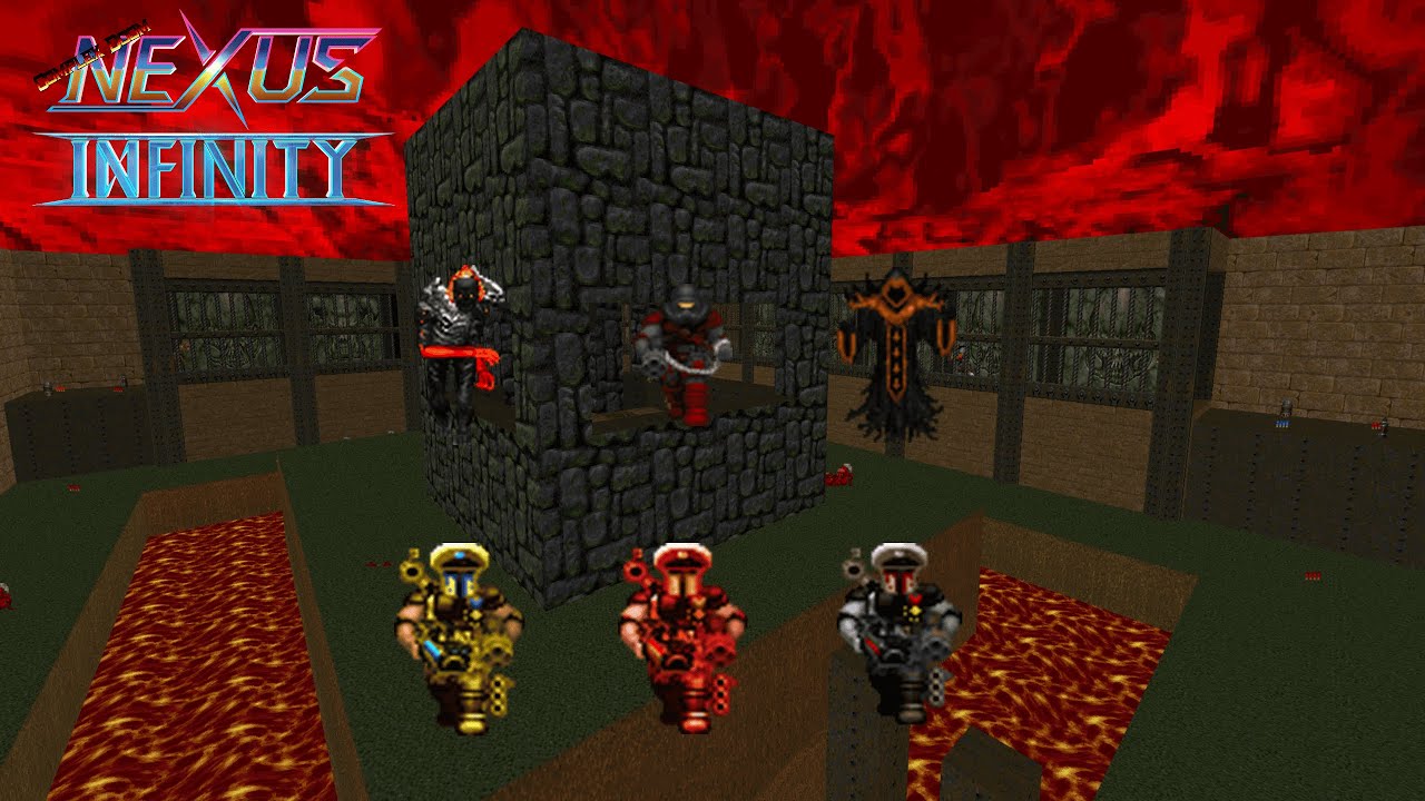 Complex Doom Nexus Infinity (REQUIEM.wad) 24 - 27 Map - YouTube