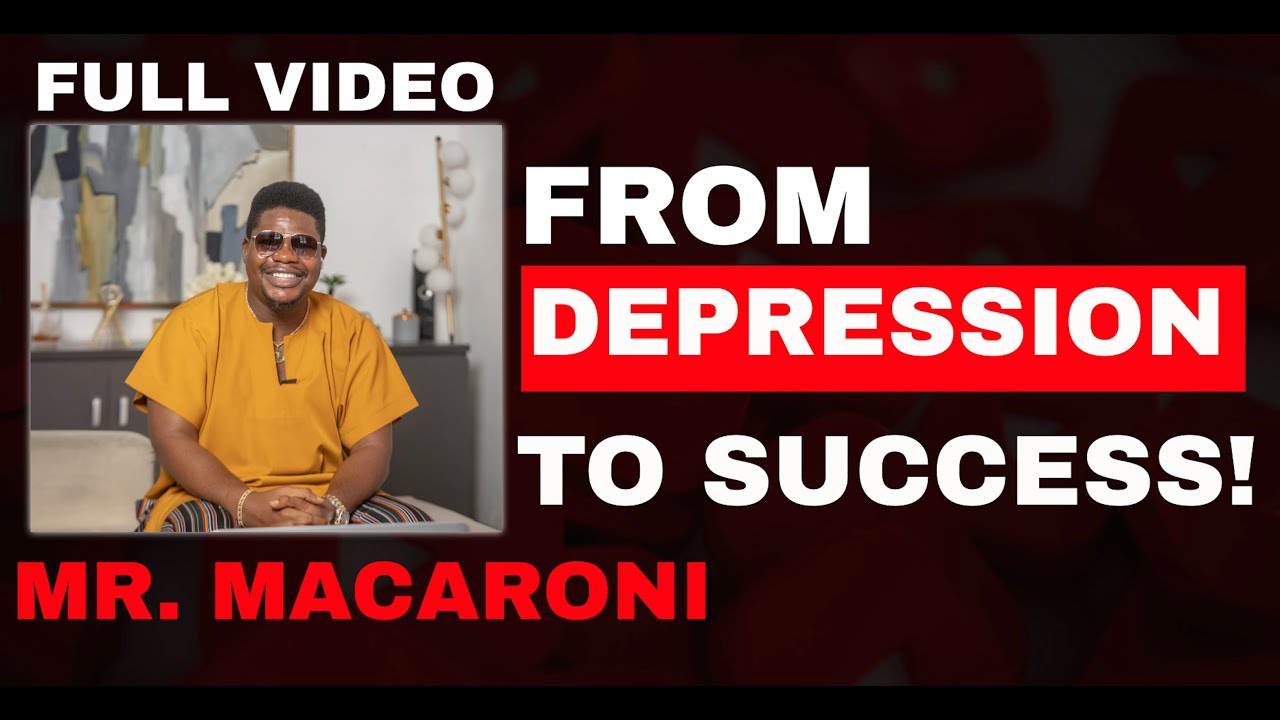 FROM DEPRESSION TO SUCCESS! MR. MACARONI'S INSPIRING STORY OF SUCCESS ...