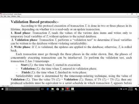 12 validation based protocol - YouTube