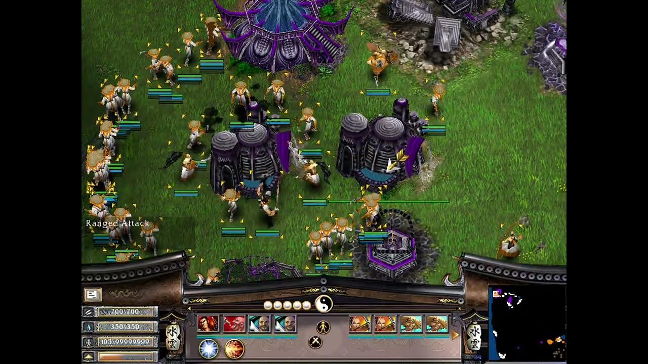 Kenji with Orange Conical Hat Rebellion 07 (Battle Realms CHEATS! + HARD!) - YouTube