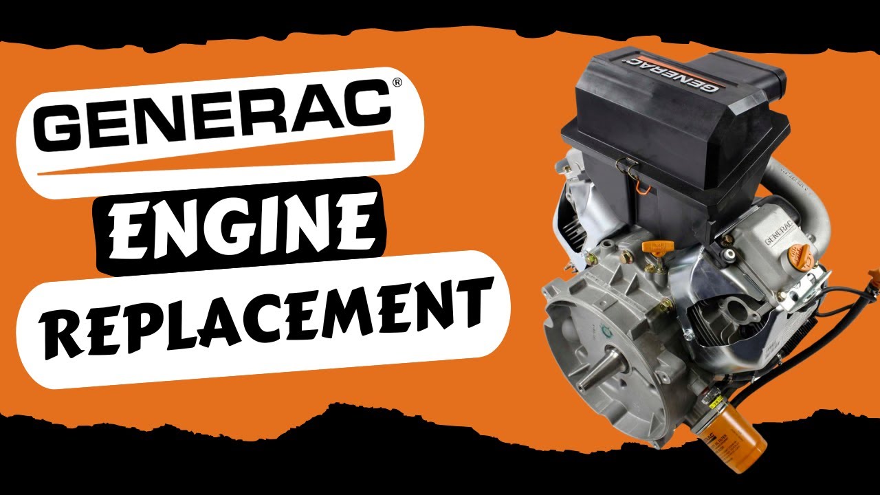 Generac 22kW 999cc Engine Replacement - YouTube