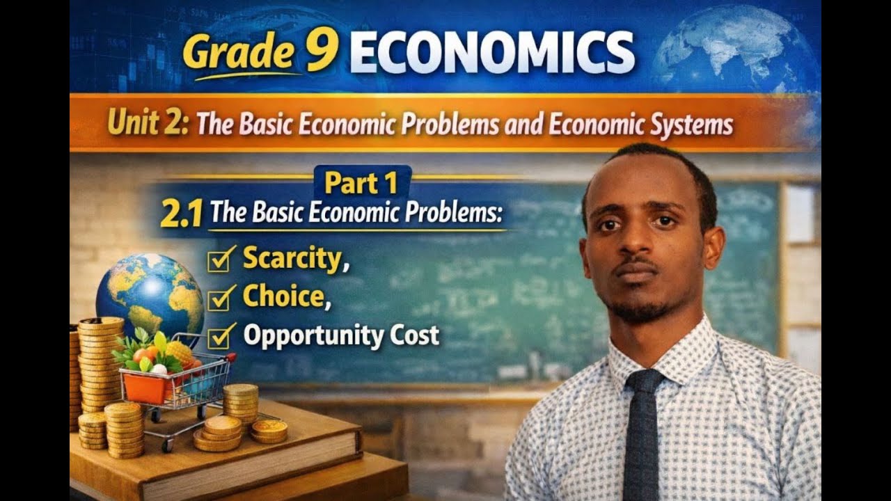 Grade 9 Economics 📉 Unit 2 The Basic Economic Problems and Economic ...