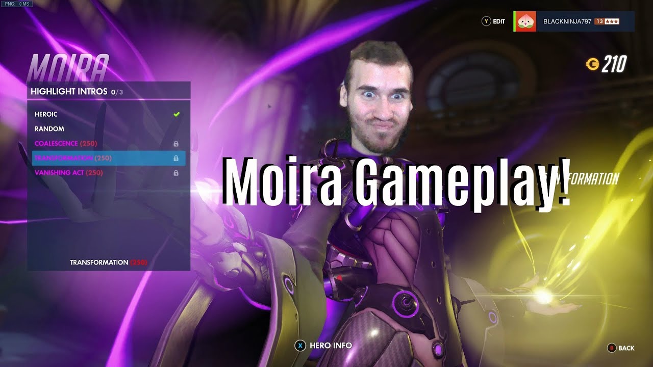 BEAST MOIRA GAMEPLAY! Overwatch Multiplayer Gameplay #49 - YouTube