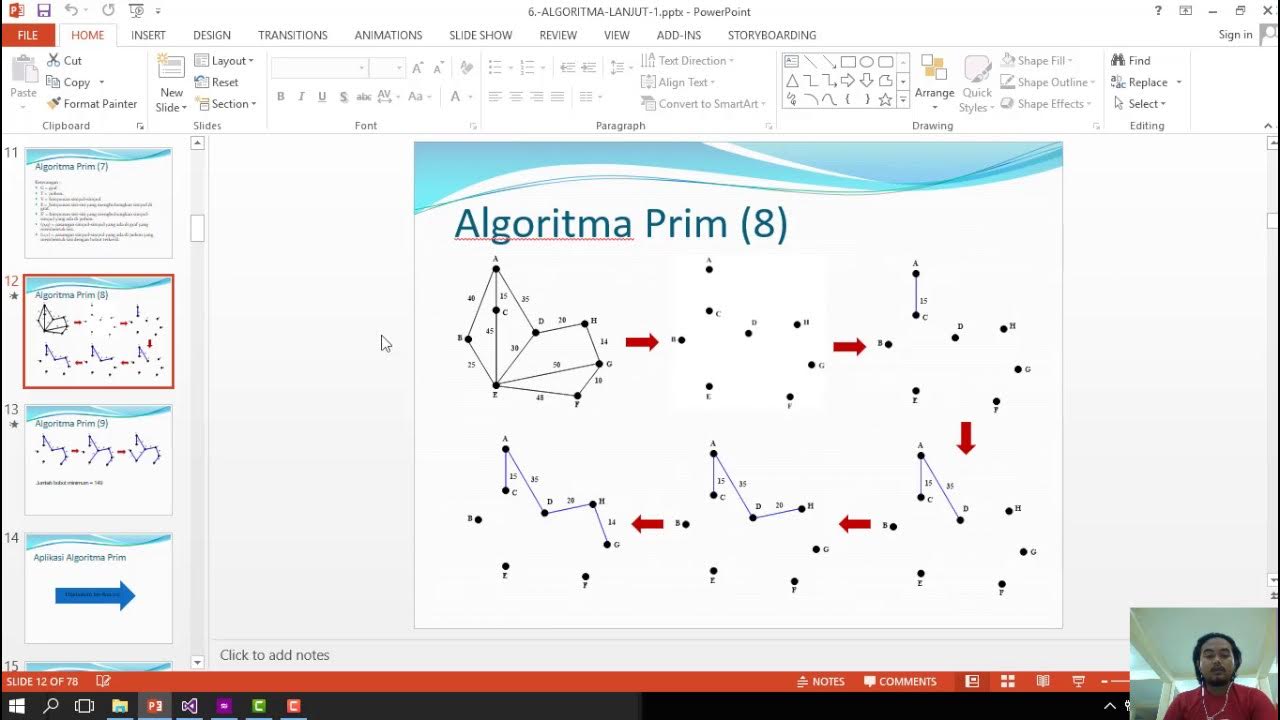 Penerapan Algoritma Dijkstra pada Simulasi Jaringan Komputer - YouTube
