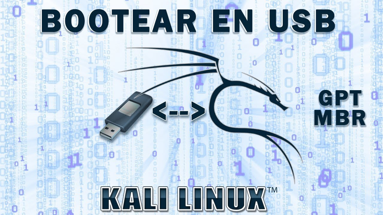 BOOTEAR KALI LINUX EN USB | SIN ERRORES - YouTube