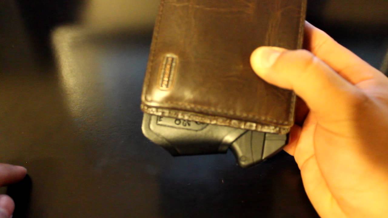 DeSantis Wallet Holster "Pocket Shot" - Ruger LCP - YouTube