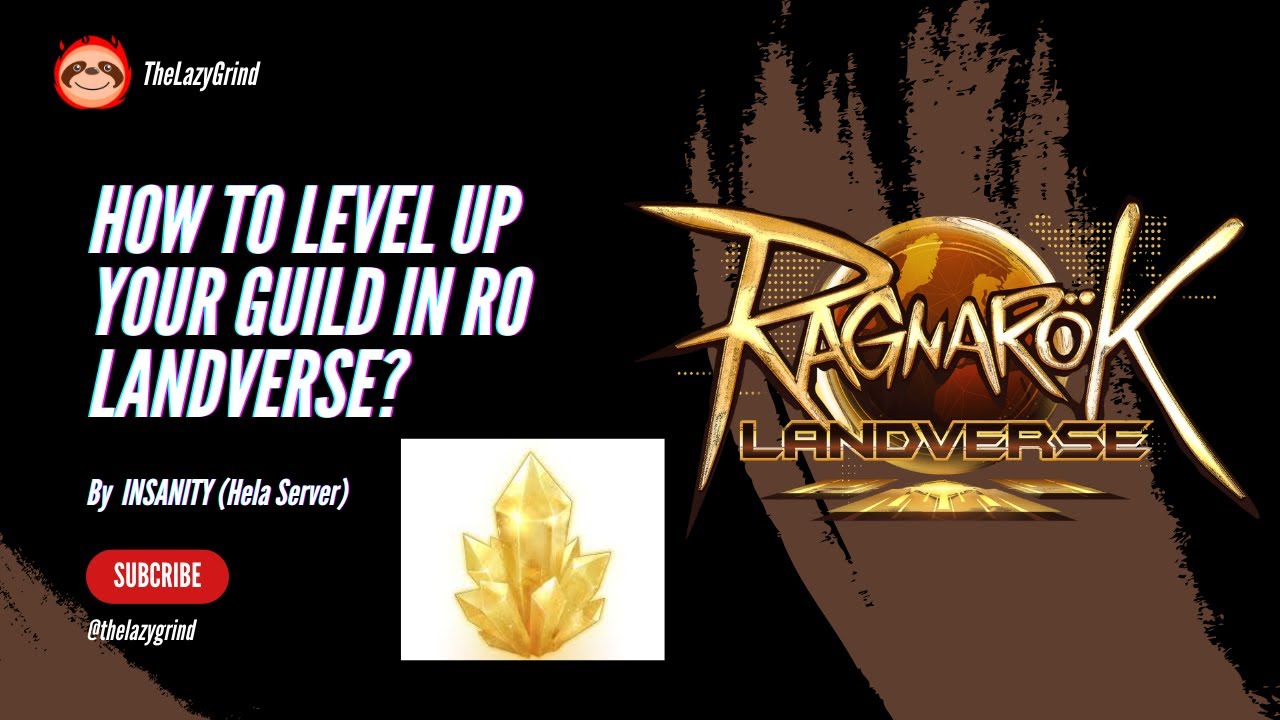 Guild Level Up in RO Landverse? - YouTube