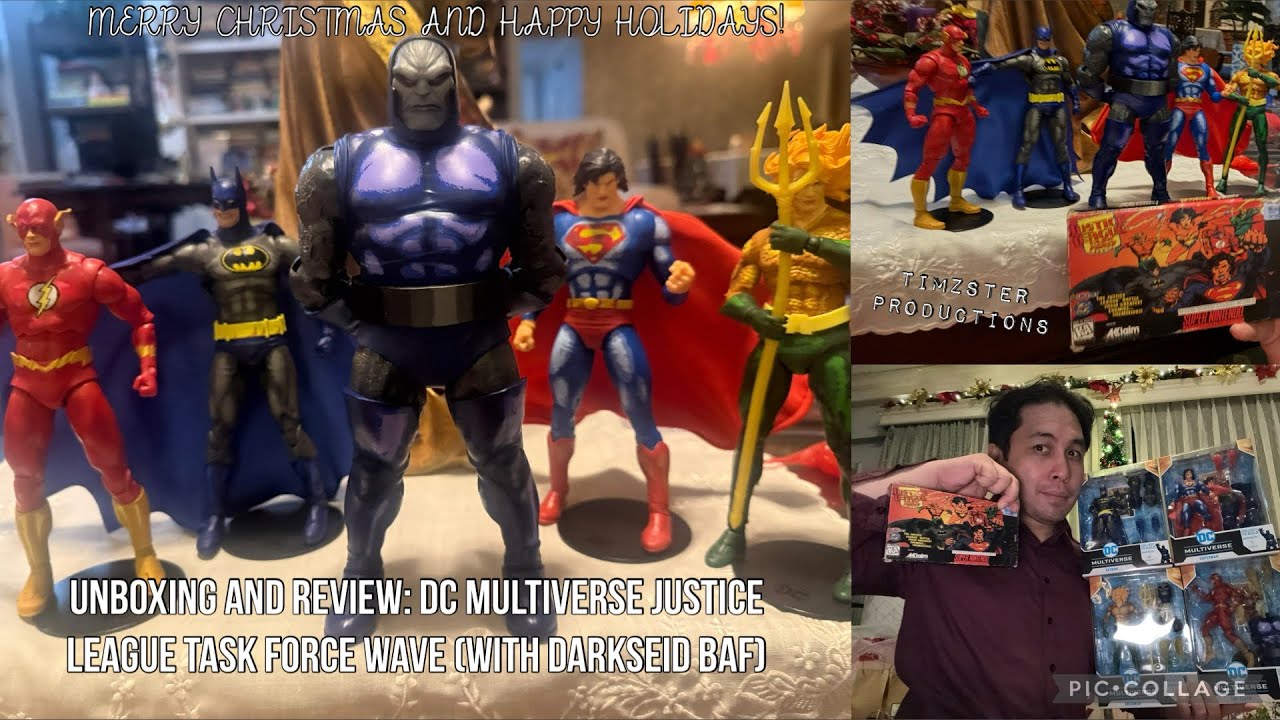 Unboxing and Review: DC Multiverse Justice League Task Force Wave (With ...