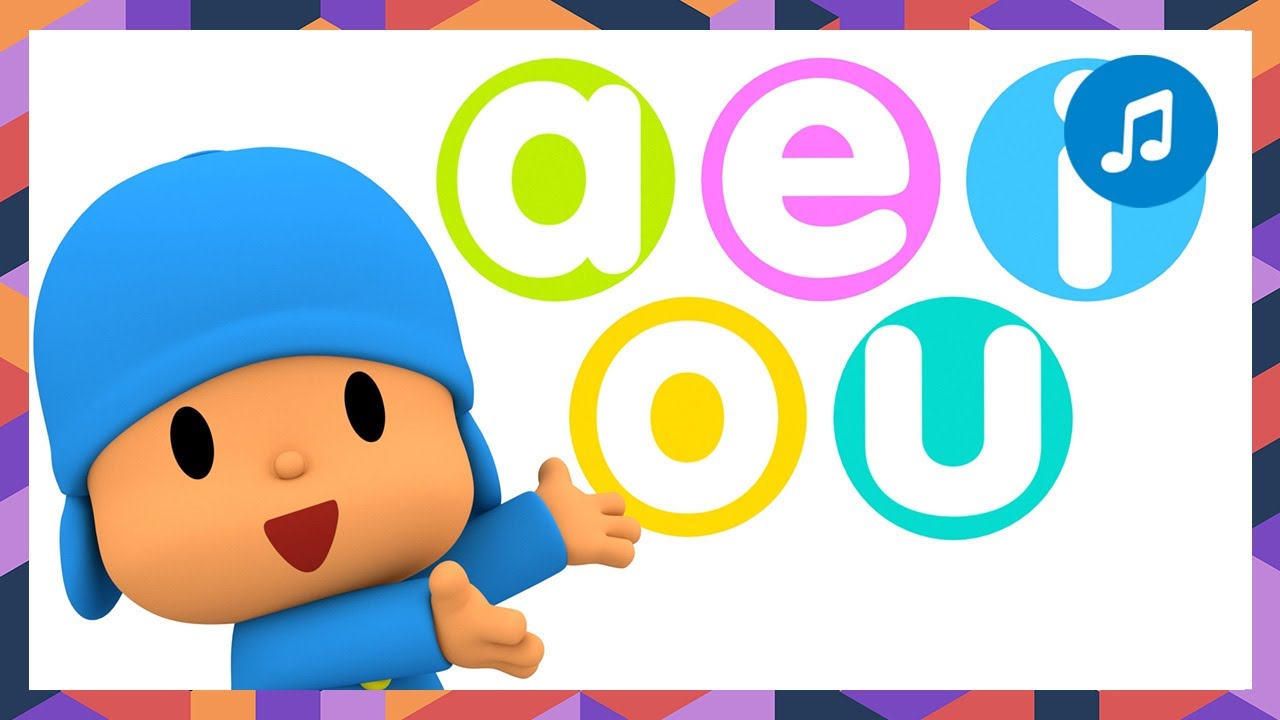 AEIOU - Learn Vowels! | The BEST Pocoyo Songs | Songs for Kids - YouTube