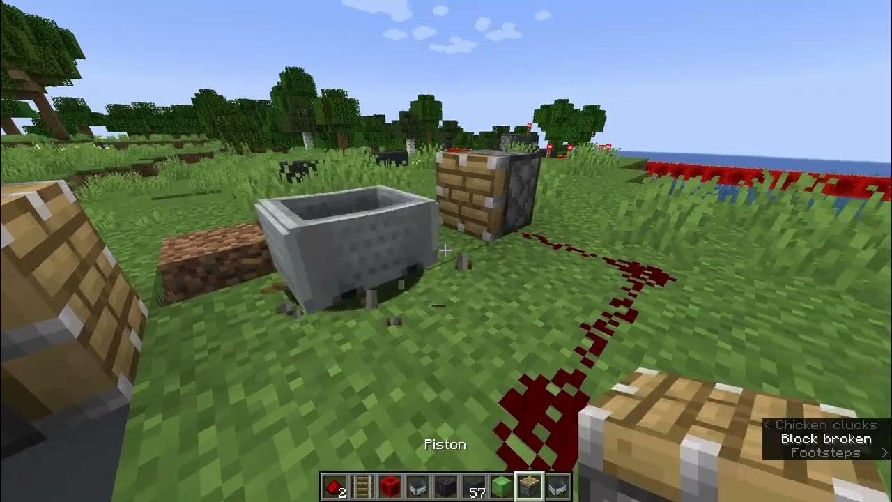 How to stack minecarts in 24w33a - YouTube