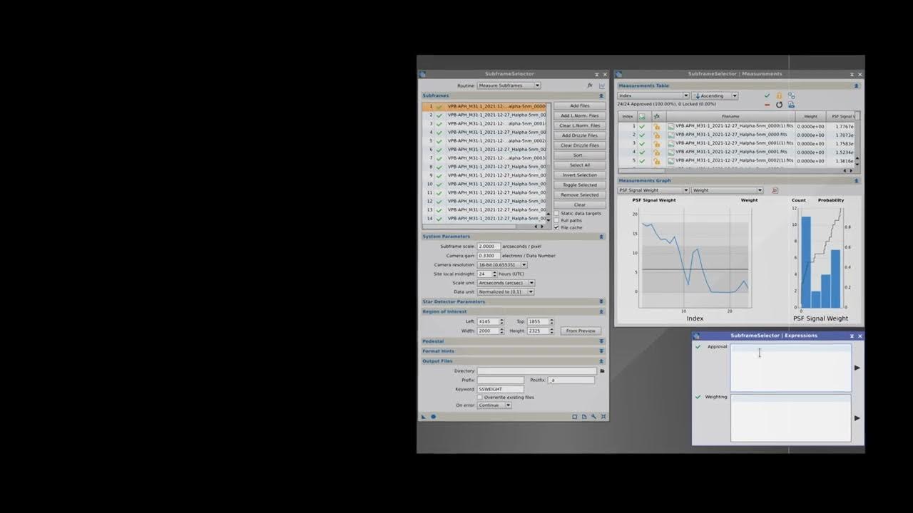 Introduction to PixInsight — 30 Development Community: Image Inspection ...