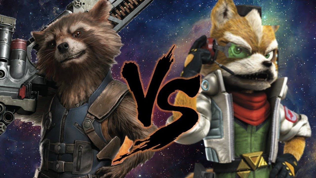 Fox McCloud (StarFox) vs Rocket Raccoon (GOTG) | CC3 ft. Dizert ...