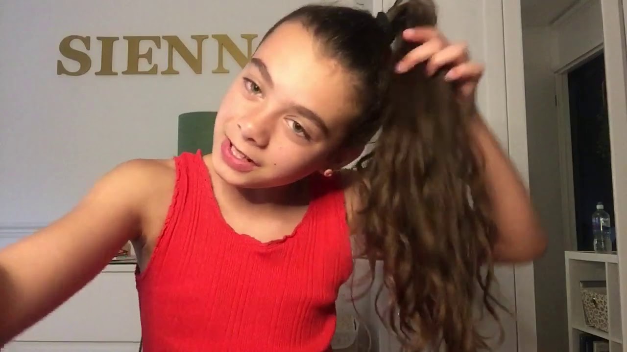 Slick High Ponytail - YouTube