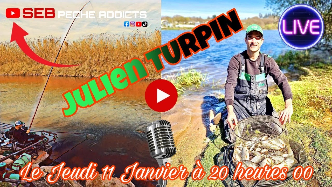 LIVE COMPLET AVEC LA PARTICIPATION DE JULIEN TURPIN - YouTube