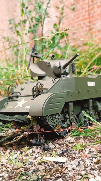 Coolbank M5A1 Stuart RC Tank - YouTube