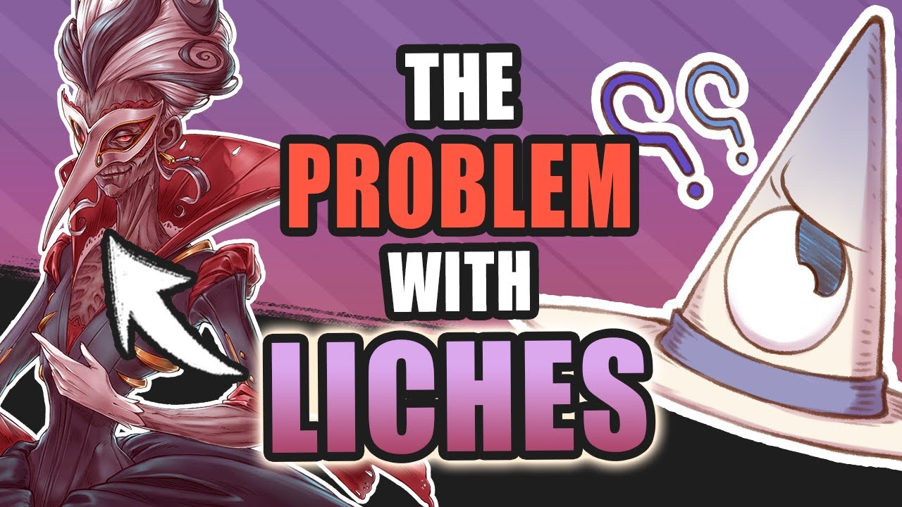 The problem with D&D Liches (and also that OGL thing) - YouTube